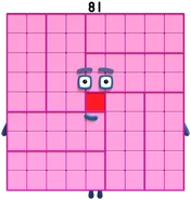 Eighty-One | Numberblocks Wiki | Fandom
