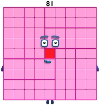 Eighty-One | Numberblocks Wiki | Fandom