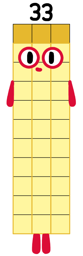 User blog:AdamGermaine56/Thirty-Three (ag fanmade) | Numberblocks Wiki ...