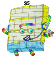 Thirty-Five/Fanmade Gallery | Numberblocks Wiki | Fandom