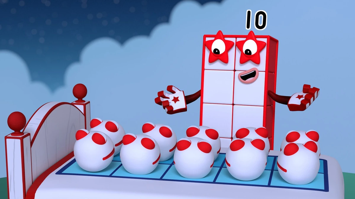 Ten in the Bed | Numberblocks Wiki | Fandom