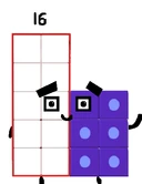 Sixteen (character)/Fanmade Gallery | Numberblocks Wiki | Fandom