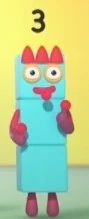 Three (character) | Numberblocks Wiki | Fandom