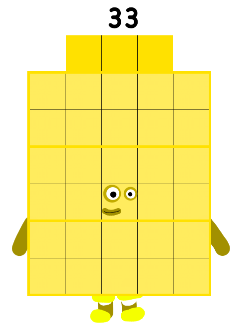User blog:MintyBuddy2122232425/Thirty-Three | Numberblocks Wiki | Fandom