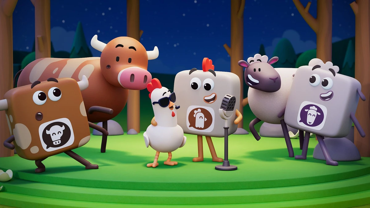Moo! Cluck! Baa! | Numberblocks Wiki | Fandom