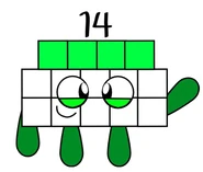 Fourteen (character)/Fanmade Gallery | Numberblocks Wiki | Fandom