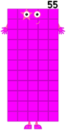 Fifty-Five/Fanmade Gallery | Numberblocks Wiki | Fandom