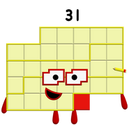 Thirty-One/Fanmade Gallery | Numberblocks Wiki | Fandom
