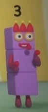 Three (character) | Numberblocks Wiki | Fandom