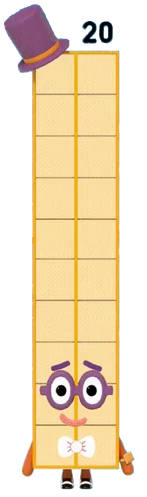 Twenty (character) | Numberblocks Wiki | Fandom