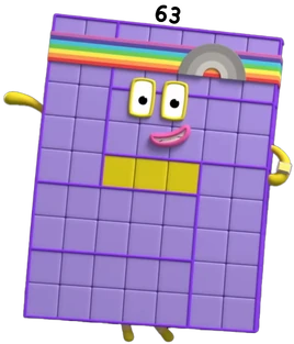 Sixty-Three | Numberblocks Wiki | Fandom