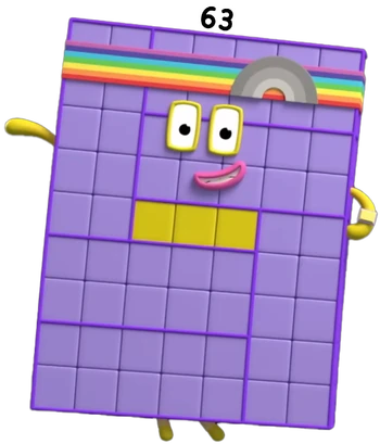 Sixty-Three | Numberblocks Wiki | Fandom