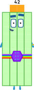 Forty-Two/Fanmade Gallery | Numberblocks Wiki | Fandom