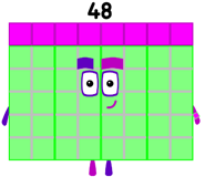 Forty-Eight/Fanmade Gallery | Numberblocks Wiki | Fandom