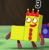Three (character) | Numberblocks Wiki | Fandom