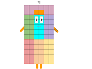Seventy-Two/Fanmade Gallery | Numberblocks Wiki | Fandom