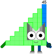 Forty-Five/Fanmade Gallery | Numberblocks Wiki | Fandom