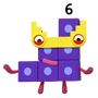 Six (character) | Numberblocks Wiki | Fandom