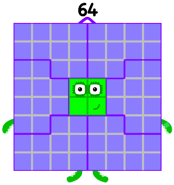 Sixty-Four/Fanmade Gallery | Numberblocks Wiki | Fandom