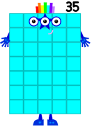 Thirty-Five/Fanmade Gallery | Numberblocks Wiki | Fandom