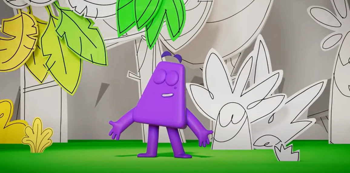 Purple's Mural Makeover/Gallery | Numberblocks Wiki | Fandom