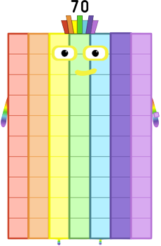 Seventy/Gallery | Numberblocks Wiki | Fandom