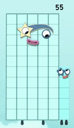 Fifty-Five | Numberblocks Wiki | Fandom