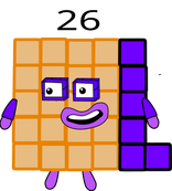 Twenty-Six/Fanmade Gallery | Numberblocks Wiki | Fandom