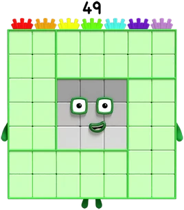 Forty-Nine | Numberblocks Wiki | Fandom