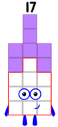 Seventeen (character)/Fanmade Gallery | Numberblocks Wiki | Fandom