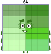 Sixty-Four/Fanmade Gallery | Numberblocks Wiki | Fandom