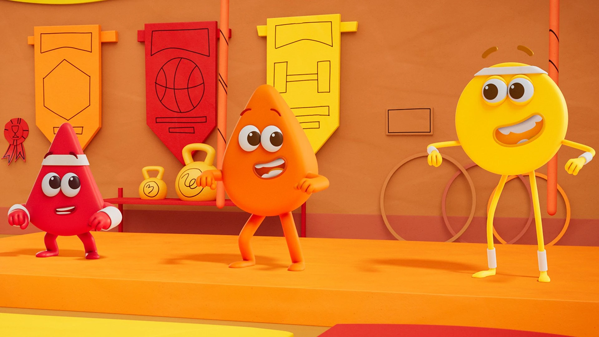 Orange's Gym | Numberblocks Wiki | Fandom