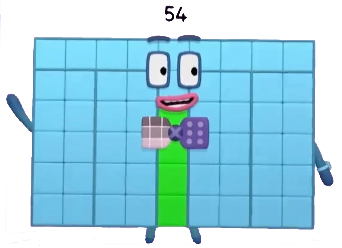 Fifty-Four | Numberblocks Wiki | Fandom