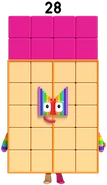 Twenty-Eight | Numberblocks Wiki | Fandom