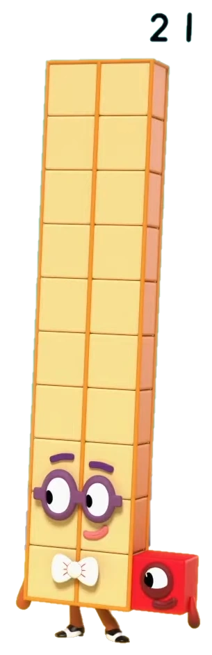 Twenty-One | Numberblocks Wiki | Fandom