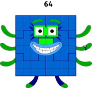 Sixty-Four/Fanmade Gallery | Numberblocks Wiki | Fandom
