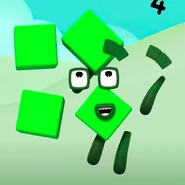 Four (character) | Numberblocks Wiki | Fandom