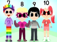 User blog:Rainbowstarcolour00/Numberhumans (My Version) | Numberblocks ...