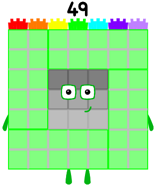 Forty-Nine/Fanmade Gallery | Numberblocks Wiki | Fandom