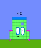 Forty-Five/Fanmade Gallery | Numberblocks Wiki | Fandom