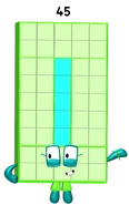 Forty-Five/Fanmade Gallery | Numberblocks Wiki | Fandom