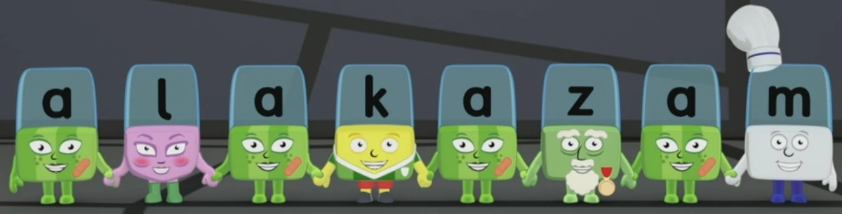 List of Words spelled by the Alphablocks | Numberblocks Wiki | Fandom