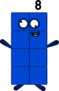 Eight (character)/Fanmade Gallery | Numberblocks Wiki | Fandom