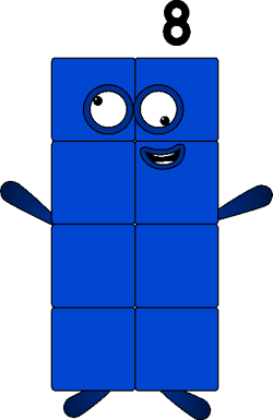 Eight Character Numberblocks Wiki Fandom 🎵 Throwing Shapes With