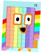 Seventy-Two/Fanmade Gallery | Numberblocks Wiki | Fandom