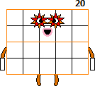 Twenty (character)/Fanmade Gallery | Numberblocks Wiki | Fandom