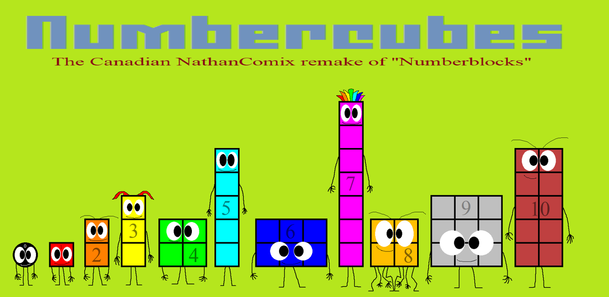 User blog:NathanComix/Numbercubes | Numberblocks Wiki | Fandom