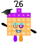 Twenty-Six/Fanmade Gallery | Numberblocks Wiki | Fandom