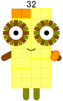Thirty-Two/Fanmade Gallery | Numberblocks Wiki | Fandom