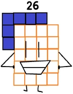 Twenty-Six/Fanmade Gallery | Numberblocks Wiki | Fandom